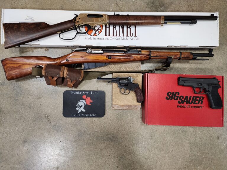 Henry American Bison Tribute, Russian M38, Sig Sauer P220, Russian ...