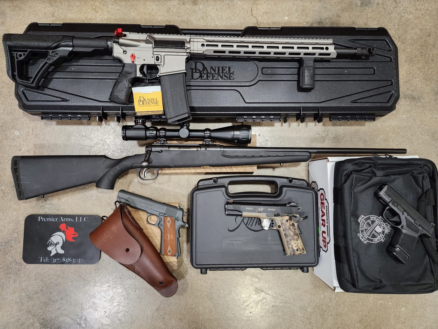 Daniel Defense DDM4V7 Pro, Savage Axis, Springfield Hellcat, Kimber ...