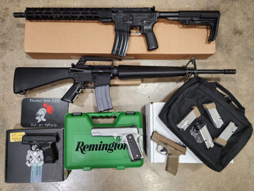 Radical Firearms RF-15, Anderson Mfg. AR-15A1, Springfield Hellcat OSP ...