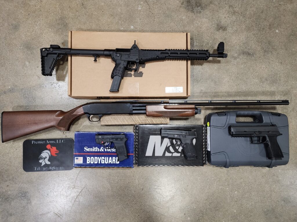 Kel-Tec Sub-2000, Browning BPS, Sig Sauer P320XTEN, Smith & Wesson ...