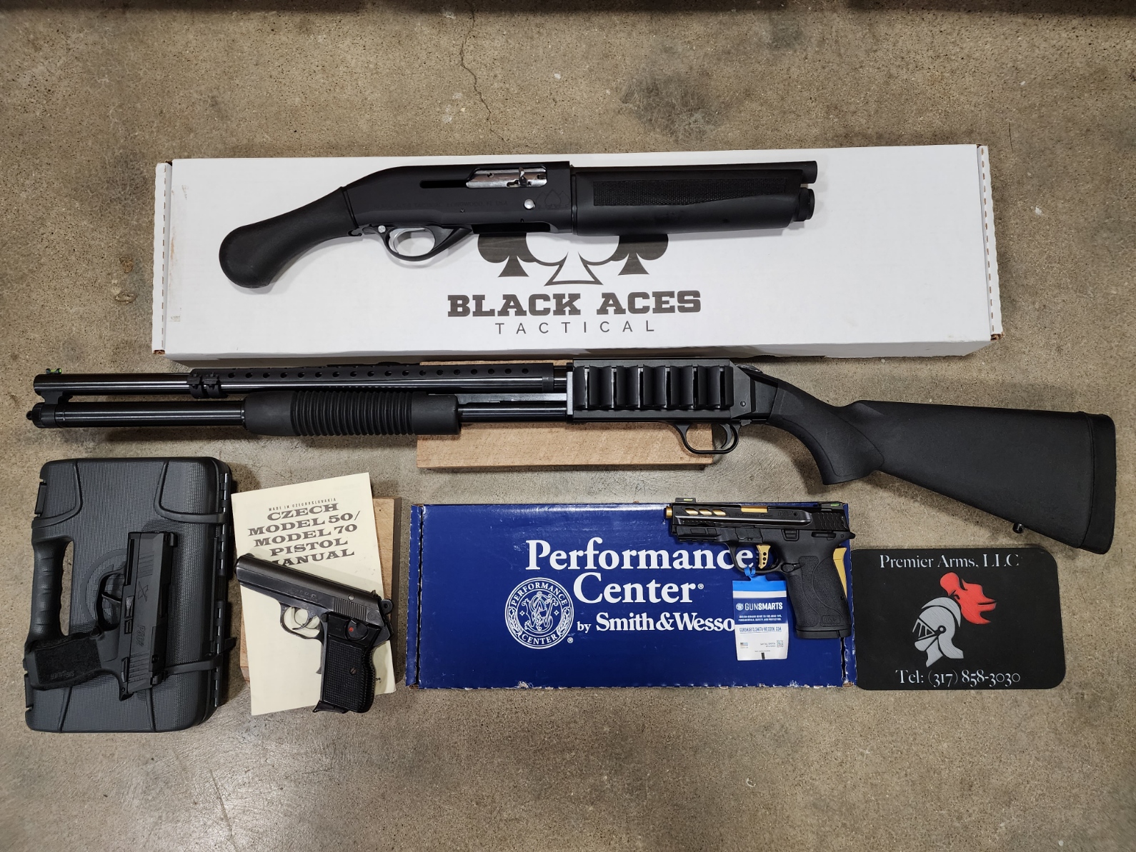 Black Aces Tactical Pro Series S Mini, Mossberg 500, Smith & Wesson ...