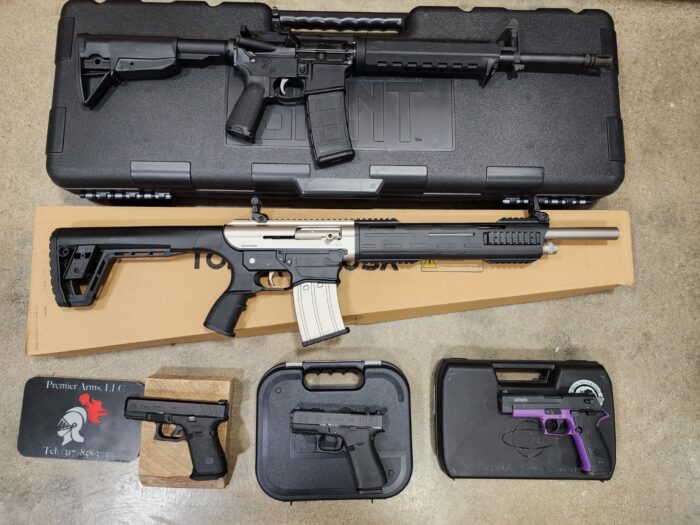 Springfield Saint, Tokarev TAR 12MP, GSG Firefly, Glock 43X MOS, Glock ...