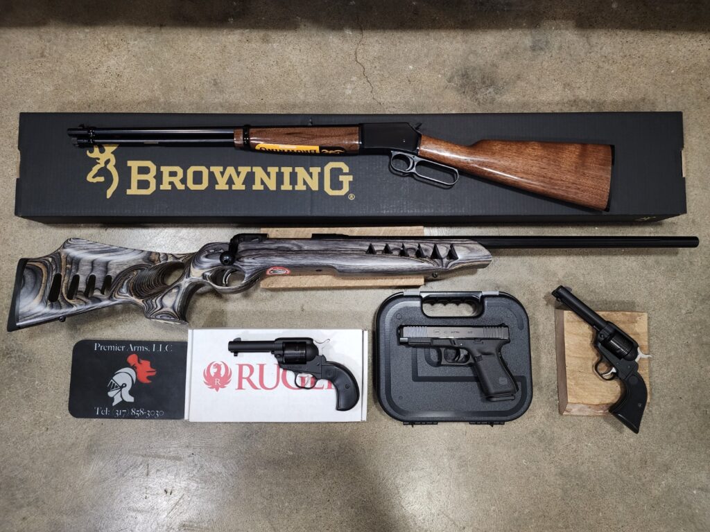 Browning BL-22, Savage 12 Mako, Ruger Wrangler, Glock 49 Gen 5 MOS ...
