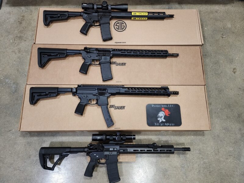 Sig Sauer M400 Tread BDX, Sig Sayer M400 SDI X-Series, Sig Sauer MPX ...